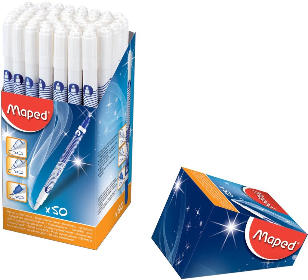 Maped effaceur boîte de 50 pièces | DBS Office Supplies